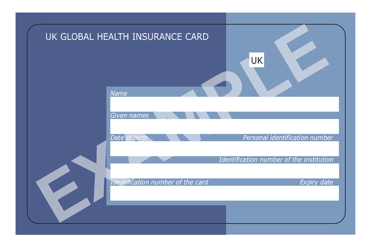 Student from EU or ETA countries: provide EHIC Card - FSHS