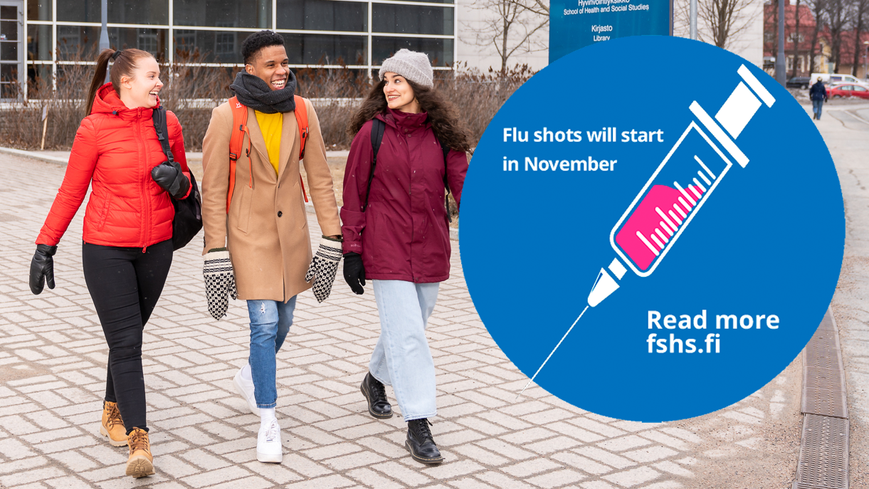 Influenza vaccinations will start at FSHS in November - FSHS